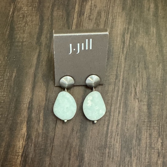 J. Jill | Jewelry | Jjill Pure Jill Amazonite Drop Earring | Poshmark
